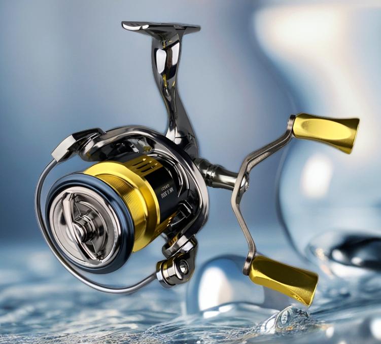 MKII New Upgraded Screw-in Anti-Reverse Switch Long Cast Spinning Reel ...